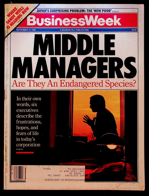 BUSINESS WEEK MAGAZINE September 12 1988 Japan Tokyo Robot Automation ...