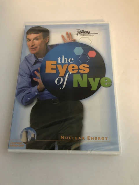 THE EYES OF Nye Nuclear Energy DVD Disney Educational Bill Nye Science ...