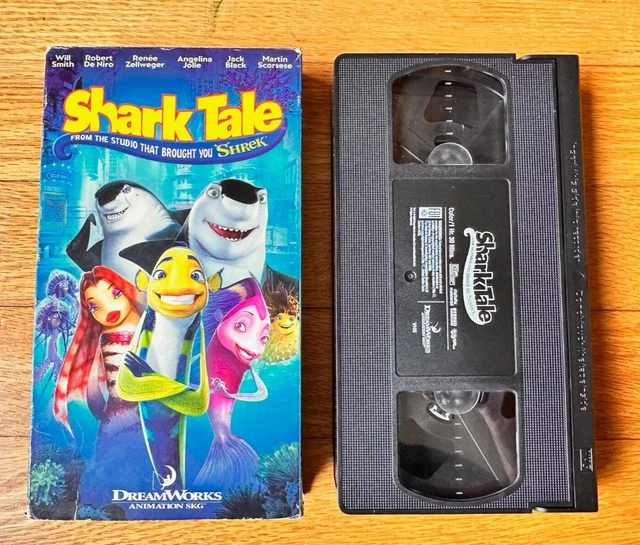 SHARK TALE VHS - DreamWorks 2005 Will Smith Angelina Jack Black £8.84 ...