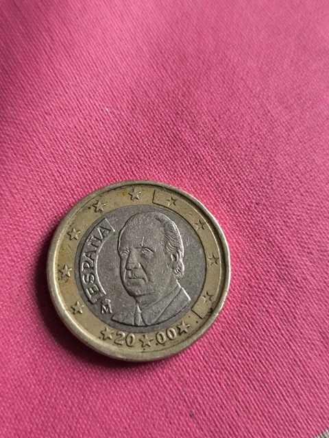 ESPAGNE 1 EURO 2000 rare Juan Carlos EUR 150,00 - PicClick FR