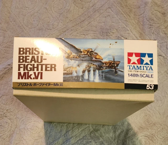 TAMIYA 61053 1/48 Scale Bristol Beaufighter Mk.VI No Manual Book $23.69 ...