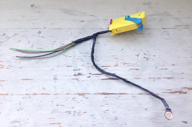 VW CADDY/INCA/GOLF/BORA/PASSAT AIRBAG ECU Connector Plug & Wire 4D0 973 ...