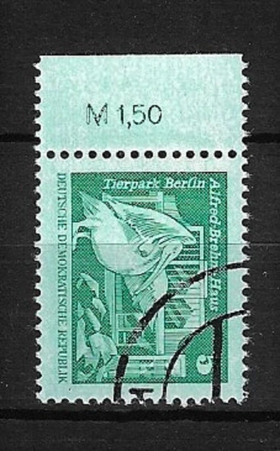 DDR, DS SOZ. Aufbau Kleinformat, Mi 2483, M davor Typ Ia vollfl. RWZ ...