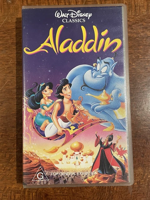 Walt Disney Classics Aladdin Vhs Pal Video 1500 Picclick Au 1113