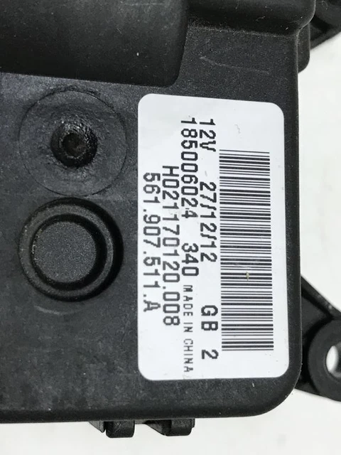 VOLKSWAGEN BEETLE A5 2015 Air heater flap actuator motor 561907511A ...