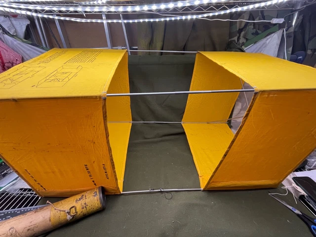 ORIGINAL WW2 BRITISH RAF Folding Dinghy Survival Kite in Tin - "Gibson ...