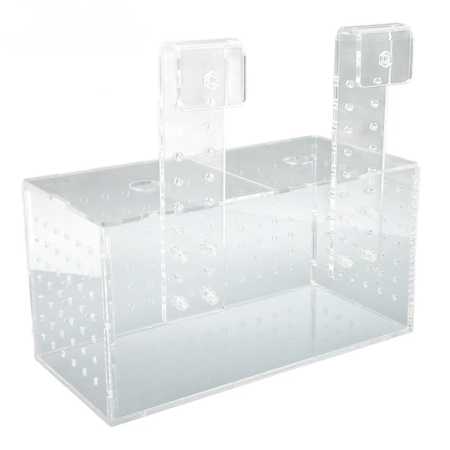 FISH BREEDING ISOLATION Box Transparent Hook Installation Acrylic ...