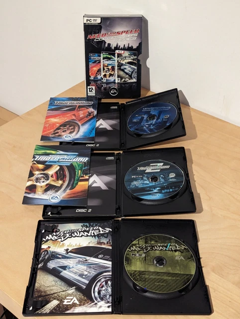 DVD-ROM PC SERIE Need For Speed Collector - Dischi quasi nuovi e ...