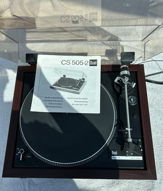 VINTAGE DUAL CS 505-2 Belt Drive Record Player Turntable - SERVICED £ ...