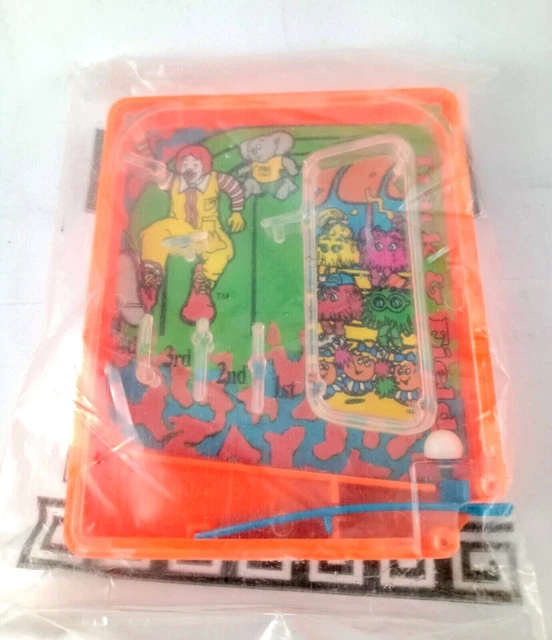 MCDONALDS RONALD MCDONALD & Willy Maze Game (c) 1996 Collectable toy. £ ...