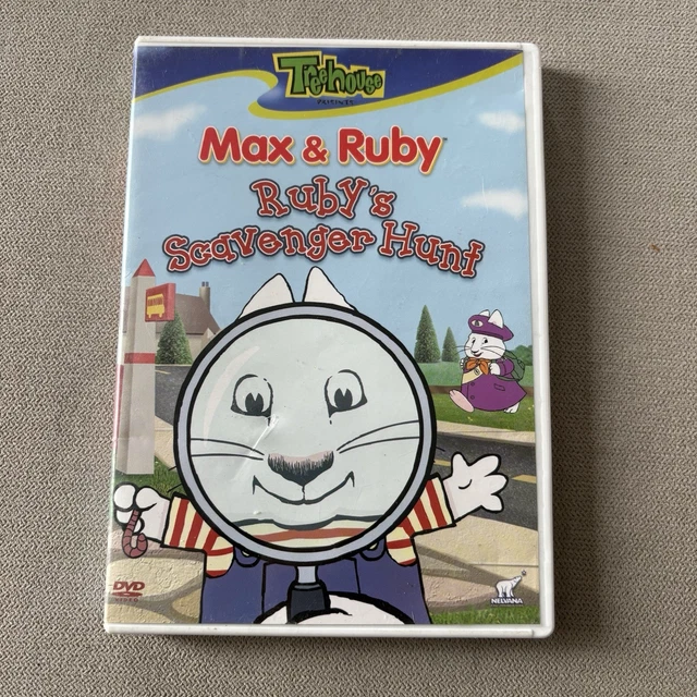 MAX & RUBY Ruby's Scavenger Hunt DVD Treehouse Presents $9.99 - PicClick CA