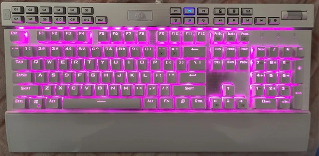 REDRAGON K550W-RGB YAMA Mechanical Gaming Keyboard (White) Wired 🔥 LIKE ...