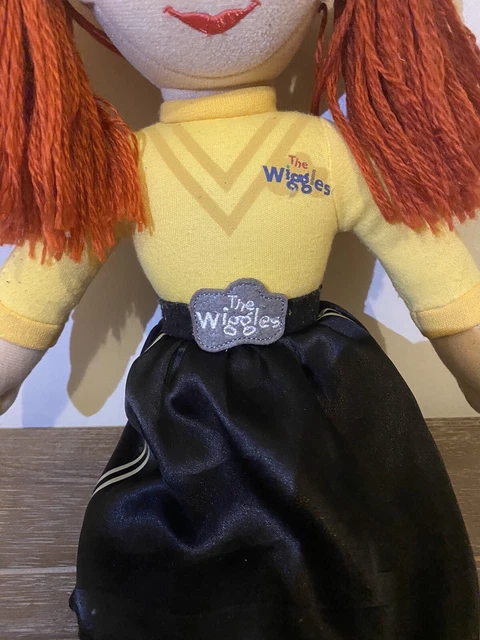 Jasnor The Wiggles Emma Large Soft Toy Plush 20” Yellow Rag Doll