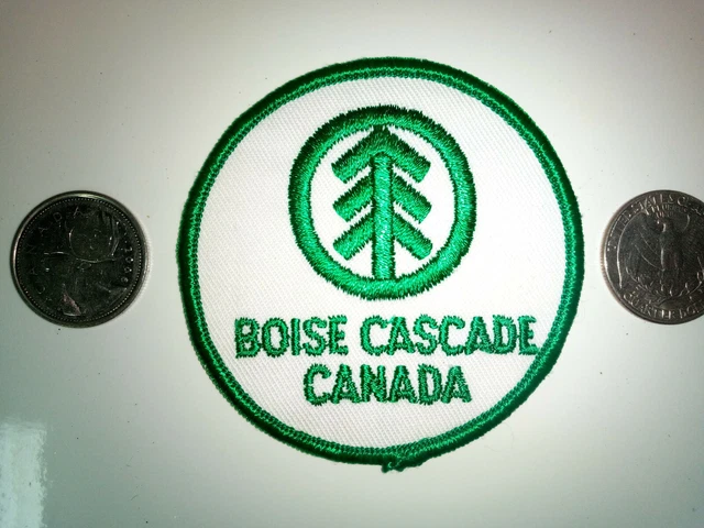VINTAGE BOISE CASCADE Canada Patch Badge $8.40 - PicClick CA