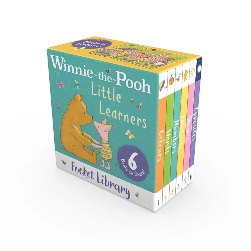WINNIE-THE-POOH WINNIE-THE-POOH LITTLE Learners Pocket Library (Libro ...