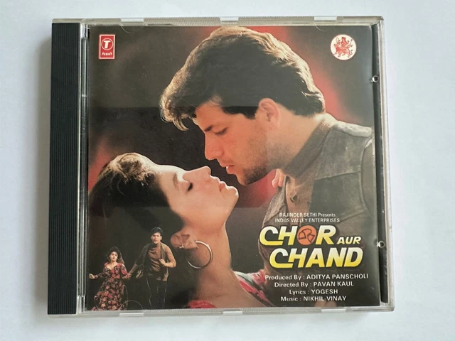 ***BOLLYWOOD CD*** CHOR Aur Chand 1992 T-Series CD Hindi Soundtrack ...