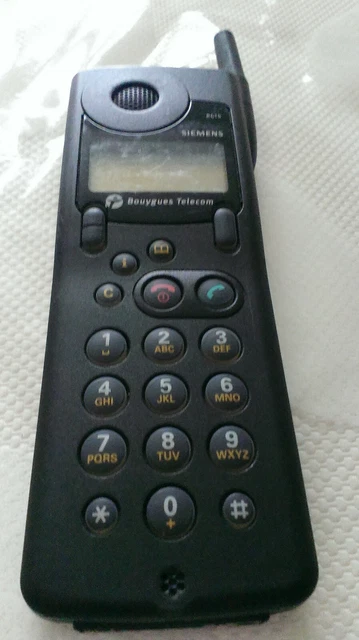 TÉLÉPHONE PORTABLE SIEMENS B615 DCS GSM Brick Phone bouygues télécom ...