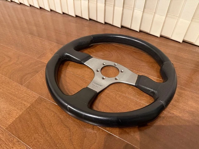 VOLANT DE COURSE d'occasion d'origine Momo haute adhérence pièce ...