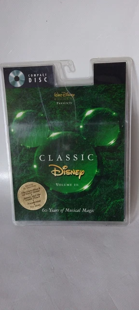 DISNEY CLASSIC VOLUME III: 60 Years of Musical Magic (Cassette) ORINGAL ...