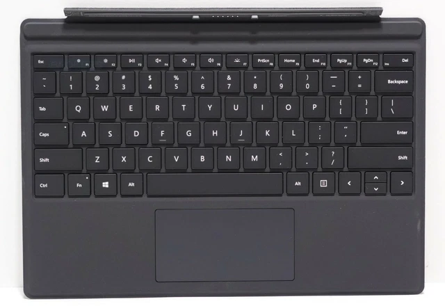 MICROSOFT SURFACE PRO Type Cover Model 1725 Charcoal £46.16 - PicClick UK