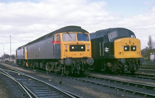 ORIGINAL 35MM SLIDE BR Class 47/45 no.47231/45145 at York +rights for ...