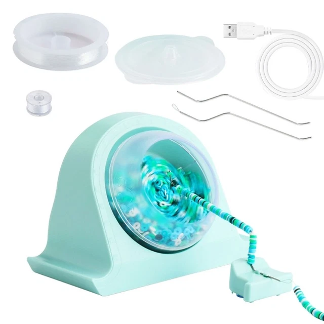 AUTOMATIC BEAD SPINNER Bowl Time Saving Bead Stringing Machine Bead ...