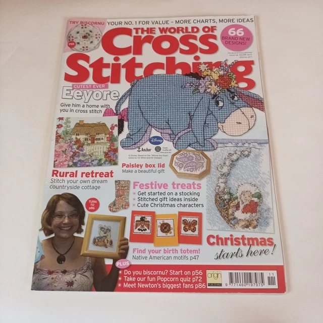 THE WORLD OF Cross Stitching Magazines £4.50 - PicClick UK