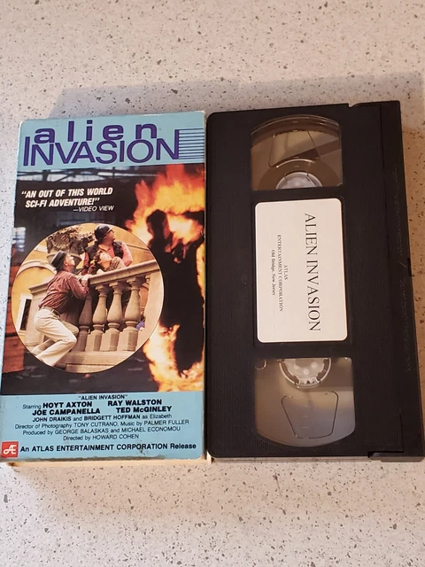 ALIEN INVASION VHS Scifi - Atlas Entertainment - Hoyt Axton £6.22 ...