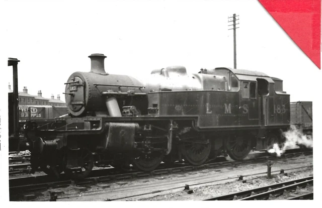 LMS LIVERY - Stanier Class 3 2-6-2T No. 183 - Vintage Image - # L3229 £ ...