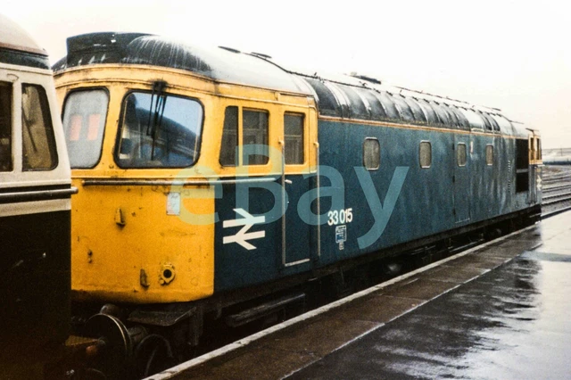 UK RAILWAY PHOTOGRAPH of Class 33 Locomotive 33015. RM33-52 £1.70 ...
