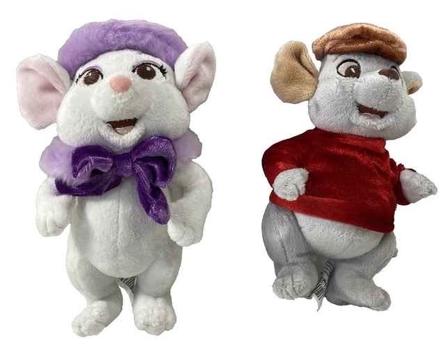 VTG THE RESCUERS Down Under Bianca Bernard Mouse Plush Stuffed Soft Toy ...