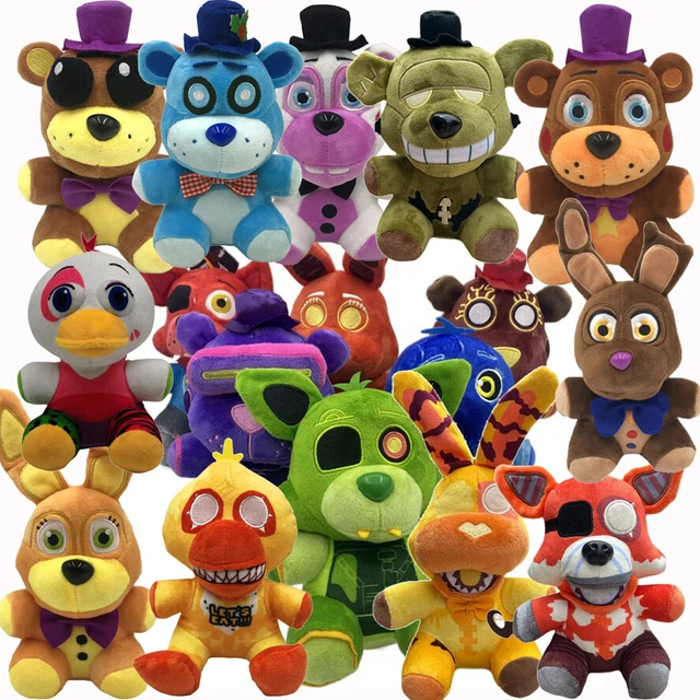 FNAF FIVE NIGHTS at Freddy's Plushie Toy Plush Doll Foxy Bonnie Kids ...