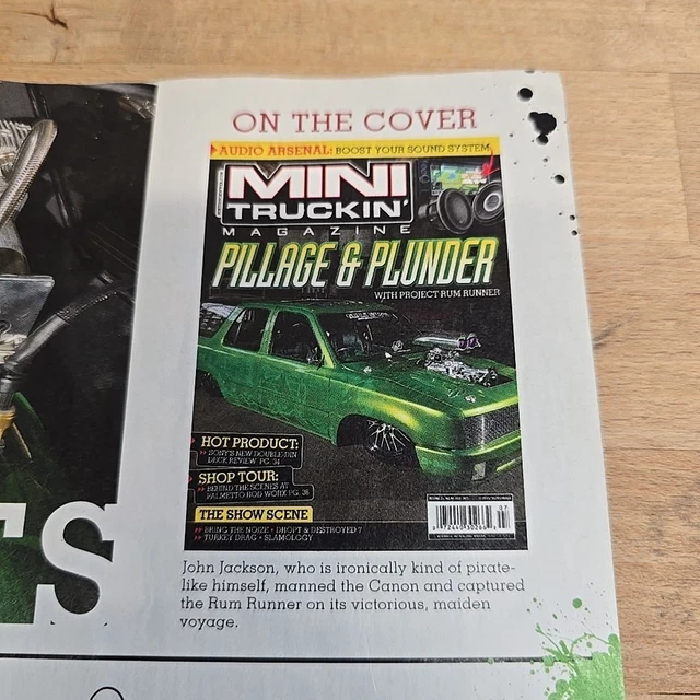 MINI TRUCKIN' MAGAZINE July 2011 Volume 25 Number 7 Truck Missing Front ...