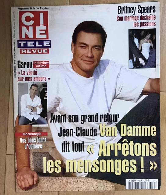 CINE REVUE N°40/2004-JEAN CLAUDE VAN DAMME-PATRICIA KAAS-DONNADIEU ...