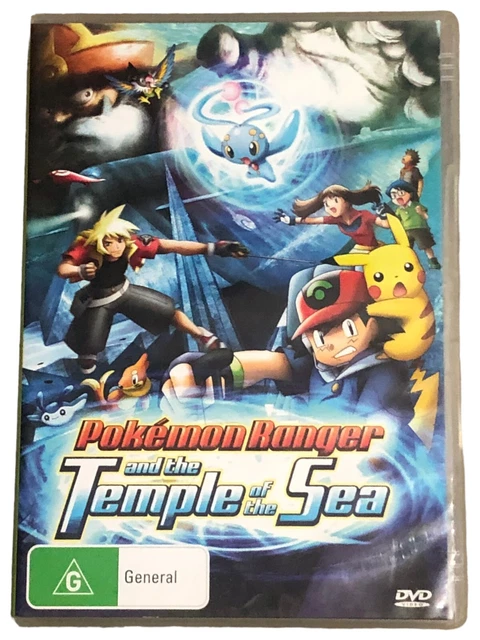 POKEMON DVD - Pokemon Ranger and the Temple of the Sea $0.99 - PicClick AU