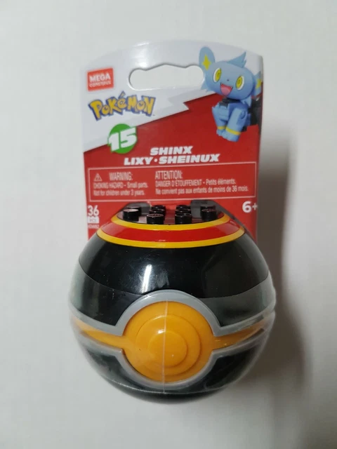 MEGA CONSTRUX POKEMON Shinx Poke Ball Building Set Brand New $10.71 ...