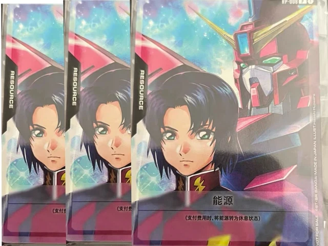 2025 GUNDAM CHINESE Card Game Athrun Zala RP-008 Promo energy TCG 1pcs ...