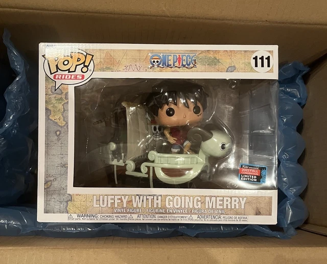 FUNKO POP LUFFY With Going Merry Rides 111 One Piece New 2022 Fall ...