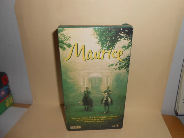 MAURICE VHS TAPE 1987 British Romance Drama James Wilby Hugh Grant Ben ...