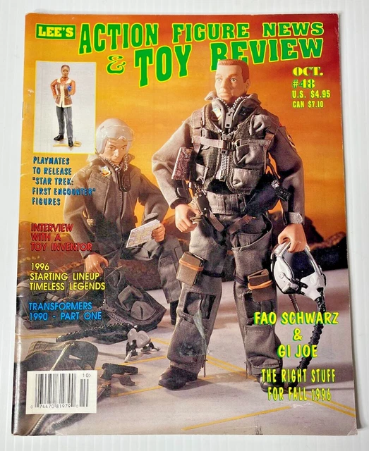 LEE'S ACTION FIGURE News & Toy Review Magazine #48 October £5.51 ...