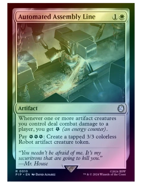 AUTOMATED ASSEMBLY LINE - Foil Fallout MTG $0.99 - PicClick CA