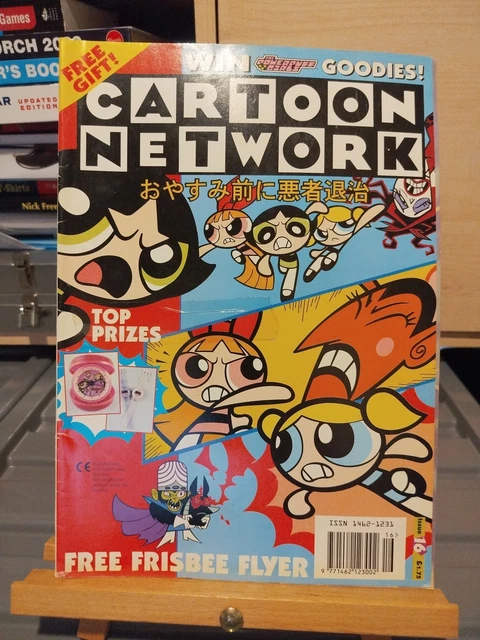 CARTOON NETWORK MAGAZINE Comic Issue 16 Powerpuff Girls Ppg Vintage £19 ...