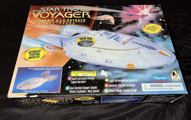 VINTAGE 1995 PLAYMATES Star Trek USS Voyager Starship NCC-74656 MIB ...