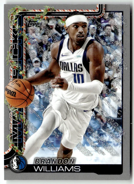 TOPPS NBA FLAGSHIP Holiday 2025 No. H138 Brandon Williams Brillo ...