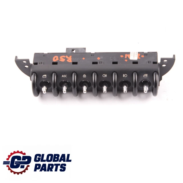 SWITCH PANEL MINI Cooper One R50 R52 R53 Control Unit Centre Console ...