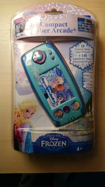 LEXIBOOK LCD DISNEY Compact Cyber Arcade Frozen Game Handheld Console ...