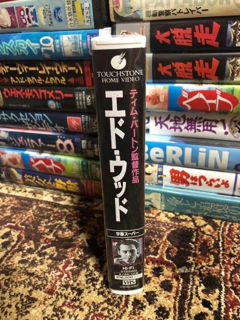 ED WOOD VHS Subtitled Tim Burton Biopic Black & White Movie Used £41.84 ...