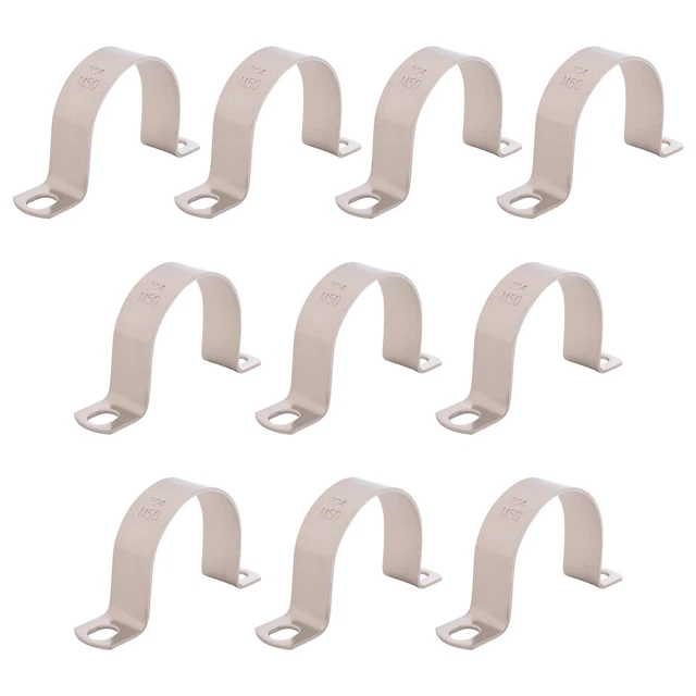 2 INCH 50MM Heavy Duty U-Tube Strap Clamp 2 Hole U-Tube Strap Clamp ...