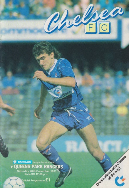 CHELSEA V QUEENS Park Rangers programme, 1987-88 £0.99 - PicClick UK