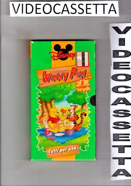 WINNY PUH - All For One - Vhs Walt Disney £8.43 - PicClick UK
